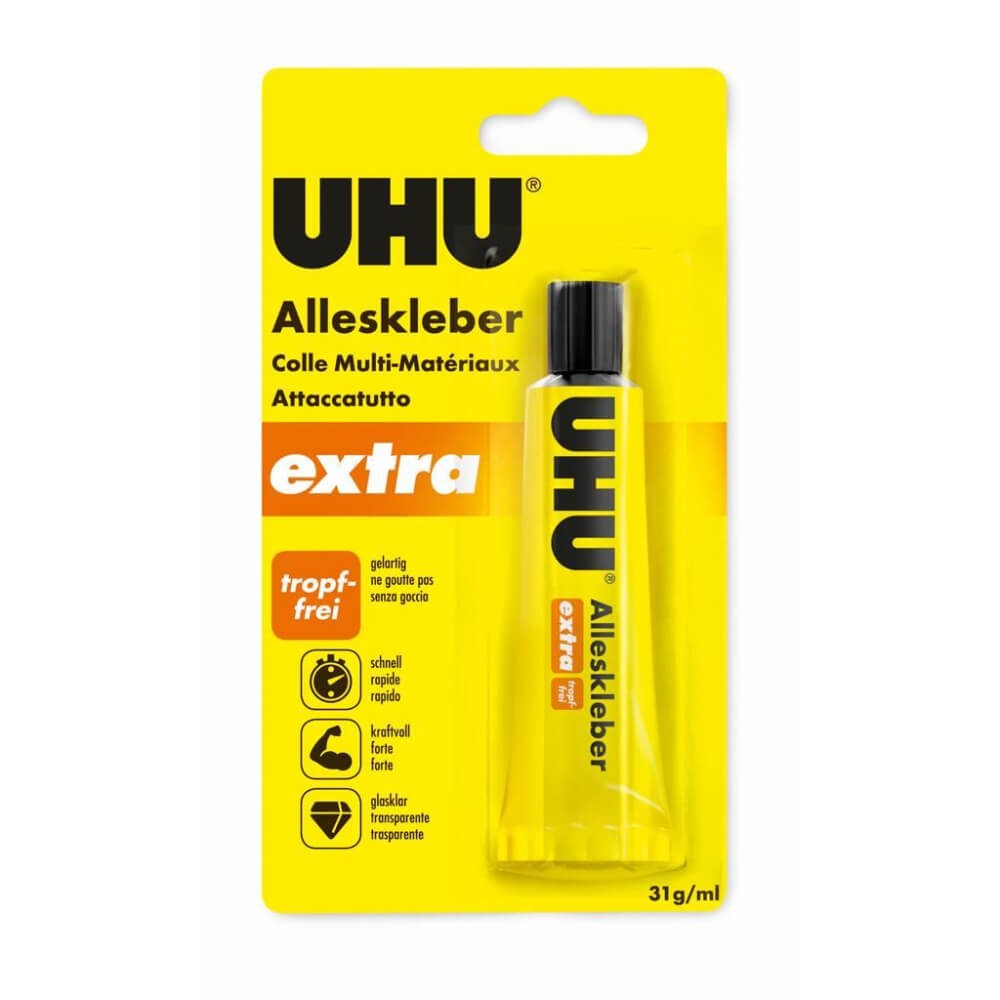 Adeziv Universal pentru Uzul Casnic Uhu, 31 ml Blister, Lipici ...