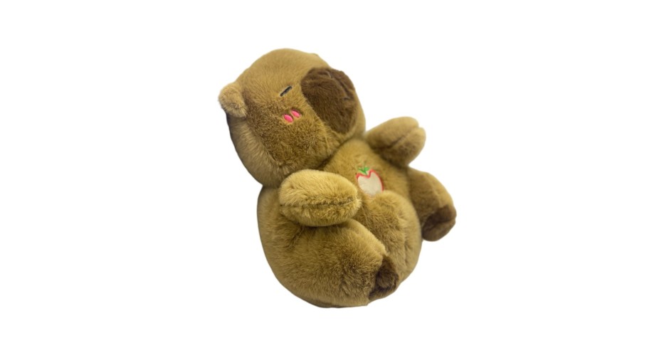 Capybara de Plus cu Respiratie, 25cm, Jucarie Interactiva, Maro ...