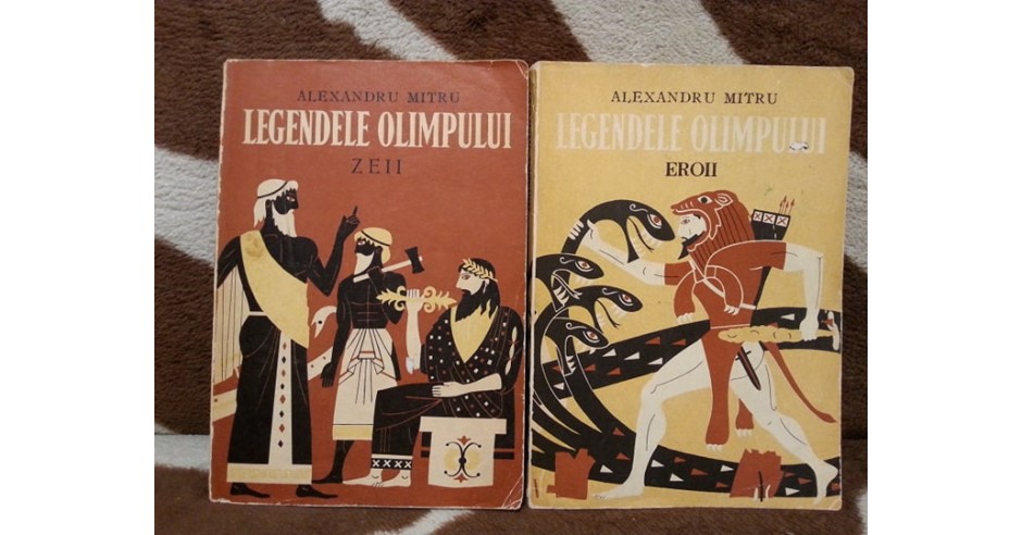 LEGENDELE OLIMPULUI-ALEXANDRU MITRU (2 VOL) ILUSTRATII CONDACCI EDITIE 1973 | Okazii.ro
