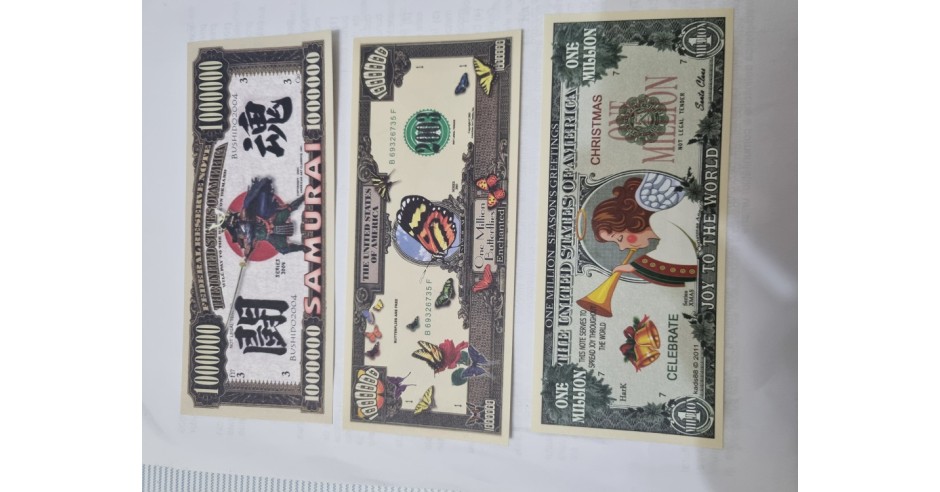 Bancnote fantezie usa/sua 3v... | Okazii.ro