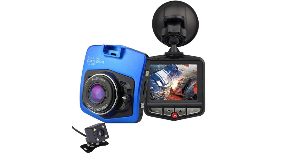 Camera auto Dubla iUni Dash 806, Full HD, 12Mpx, 2.5 Inch, 170 grade ...