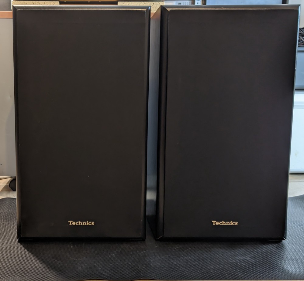 Boxe Technics SB-C350 membrane kevlar, made in Japan, poze reale ...