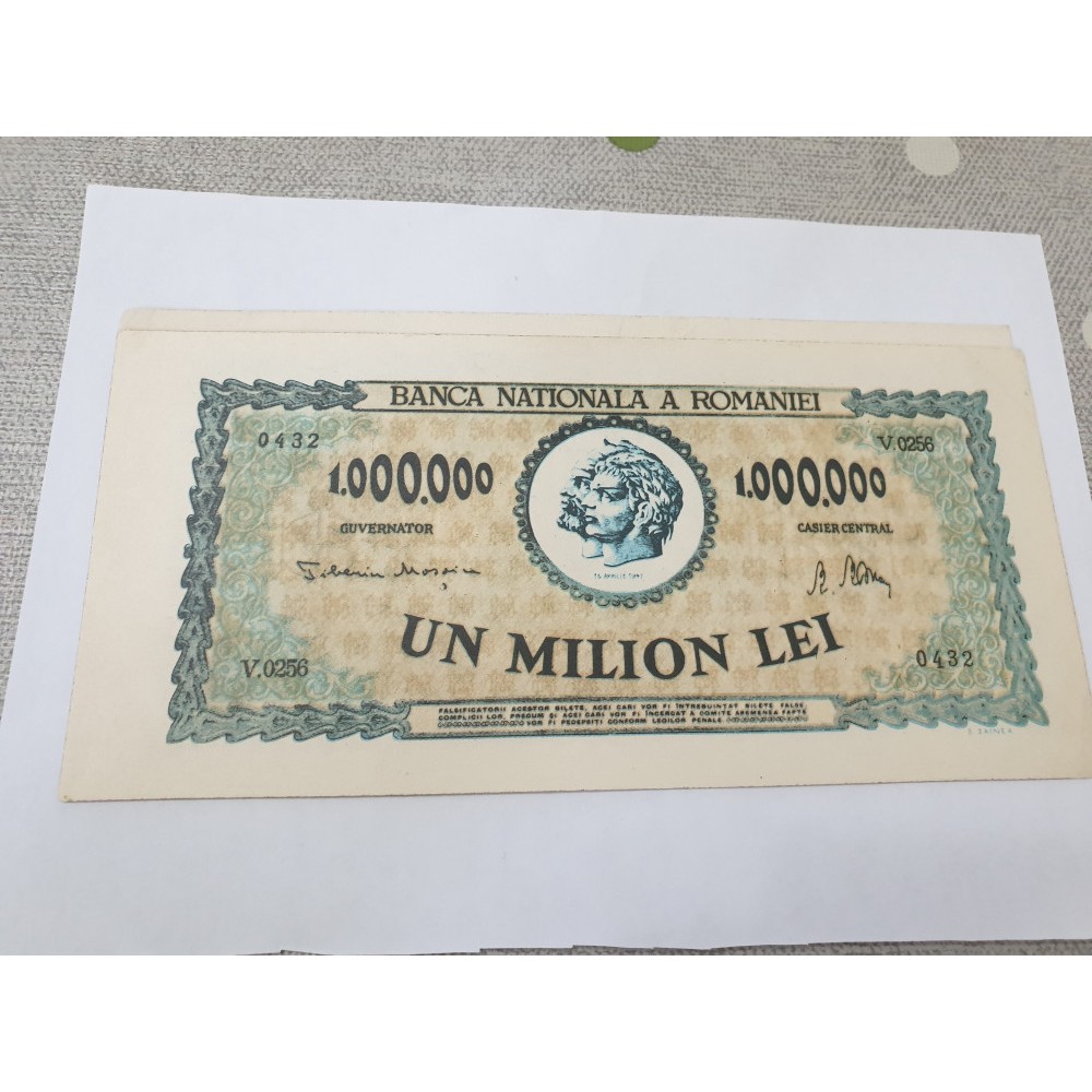 bancnota romania 1000000 lei 1947 fals | arhiva Okazii.ro
