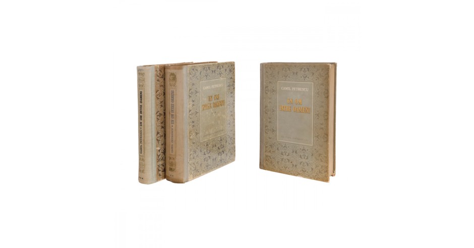 Camil Petrescu, Un om intre oameni, 1953, cu dedica?ie pentru Mircea ...