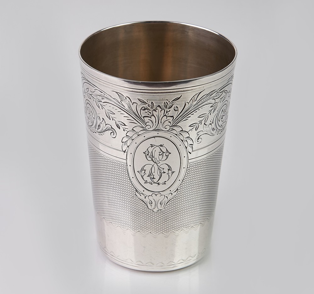 Pahar, pocal mare din argint masiv 950/1000 | arhiva Okazii.ro