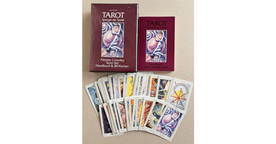 THOTH TAROT de Aleister Crowley: carte tip manual + 80 de cărți de ...