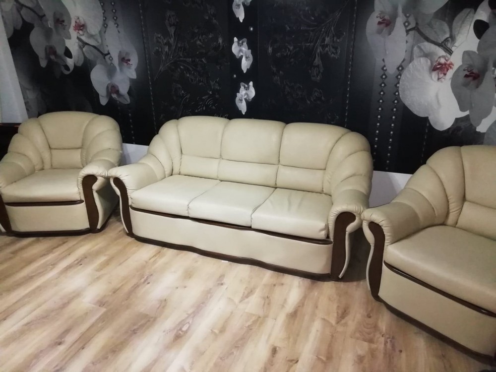 Canapea extensibila cu 2 fotolii ELVILA | arhiva Okazii.ro