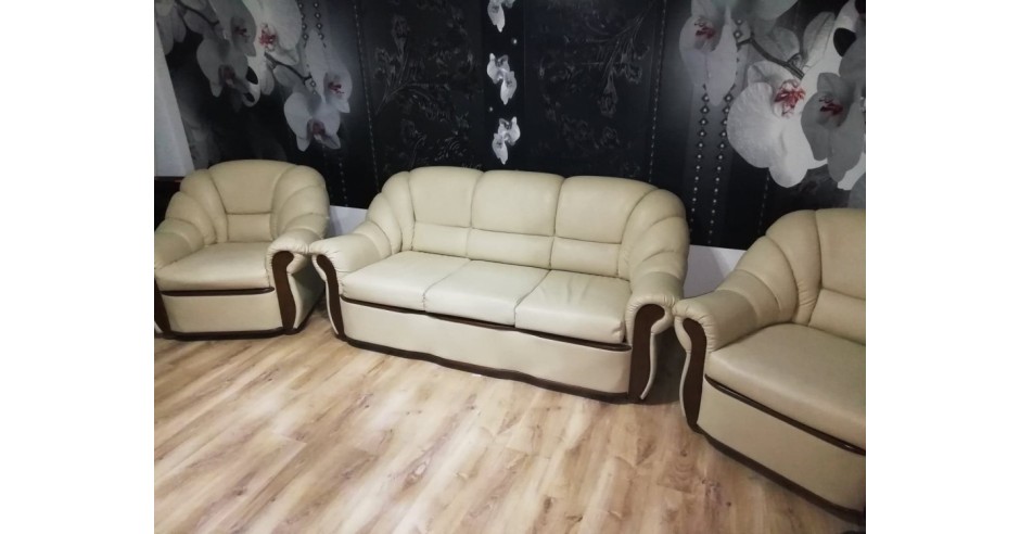 Canapea extensibila cu 2 fotolii ELVILA | arhiva Okazii.ro