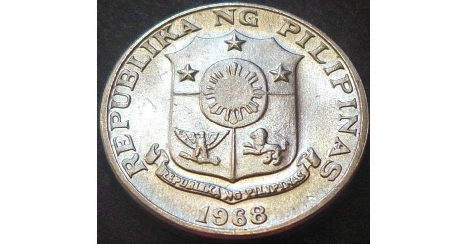 Moneda 1 SENTIMO ISANG - FILIPINE, anul 1968 *cod 2800 B = UNC | arhiva ...