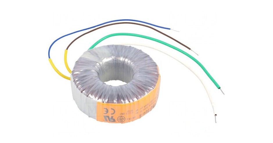 Transformator toroidal 50VA 230V 24V 2.08A cu cabluri | Okazii.ro