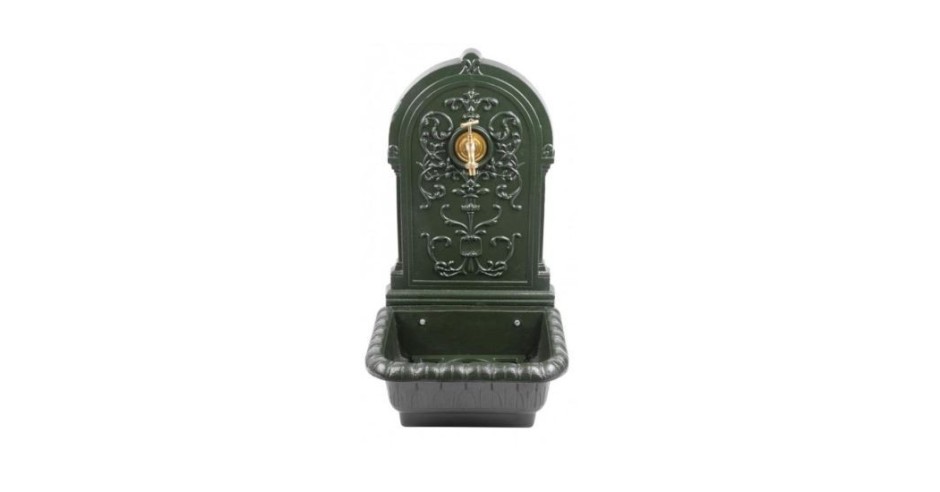 Chiuveta de gradina, fonta, verde, 44x36x76 cm GartenVIP DiyLine ...