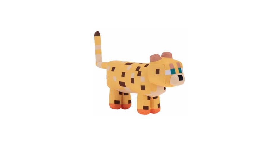 Minecraft - OCELOT - Plush Original 30 cm + Bratara Minecraft CADOU ...