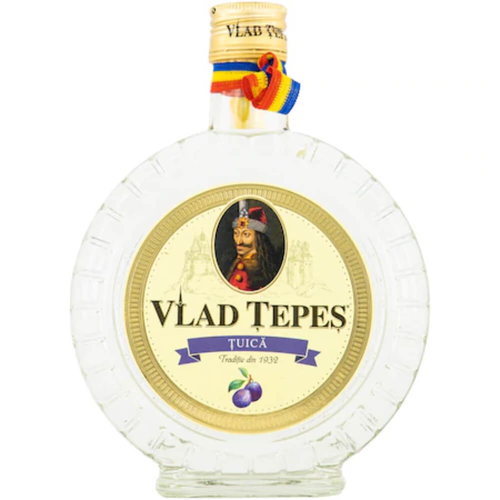 Tuica de Prune Vlad Tepes 45%, 0.35L, Tuica, Tuica de Fructe, Tuica ...