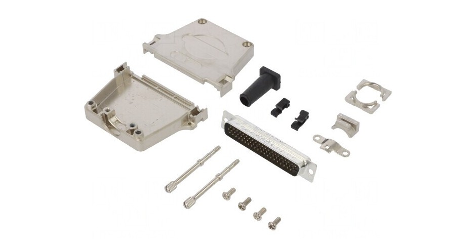 Conector D-Sub HD 62P Tată Lipire Pe Cablu Gold Flash | Okazii.ro