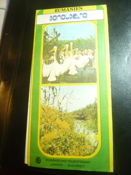 Harta Deltei Dunarii , anii '70 | Okazii.ro