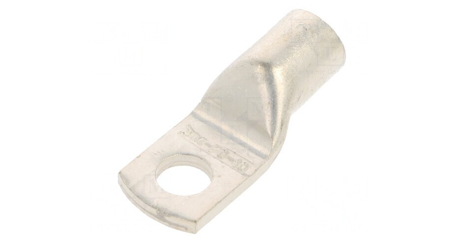 Conector Inelar Tubular Cupru M10 70mm2 Crimpat | Okazii.ro