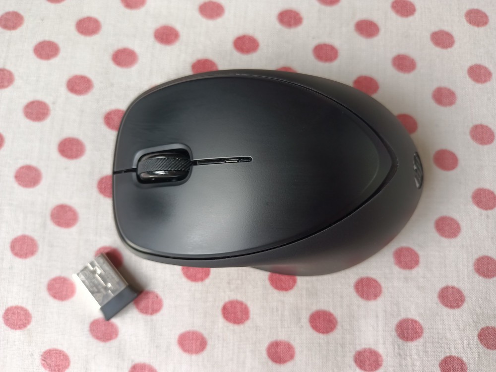 Mouse Wireless HP Comfort Grip Morfftul, Laser, USB. | arhiva Okazii.ro