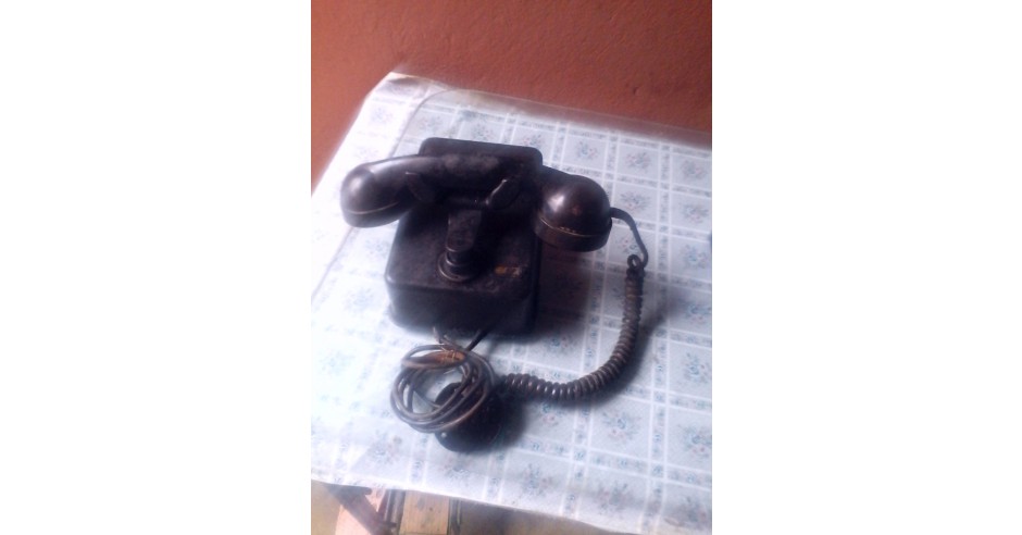 Telefon vechi cu manivela Electomagnetica | arhiva Okazii.ro