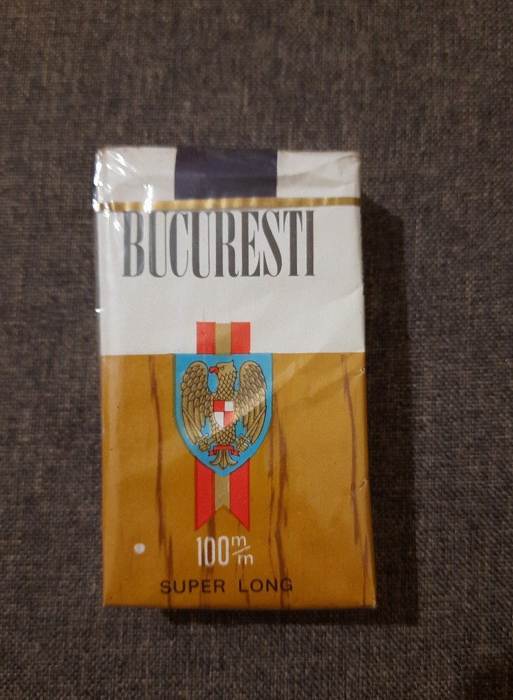 Pachet plin cu tigari BUCURESTI anii 1970 | arhiva Okazii.ro