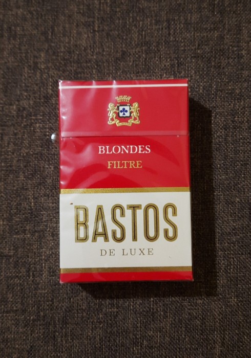 Pachet plin tigari BASTOS anii 1980 Franta | Okazii.ro