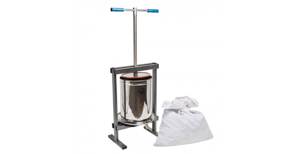 Teasc pentru struguri din inox Vilen 20L - Model 2020 | arhiva Okazii.ro