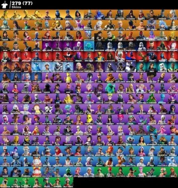 VAND CONT DE FORTNITE CU 279 DE SKINURI Kerosen2k pe discord | Okazii.ro