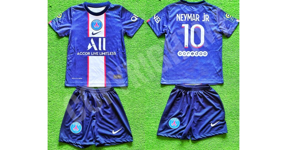 Compleu Echipament fotbal pentru copii PSG NEYMAR noul model 2022-2023 ...