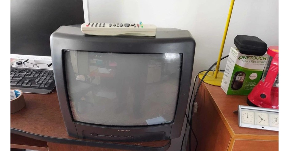 Televizor ORION CU TUB , diagonala 37 cm . cu telecomanda , NU TRIMIT ...