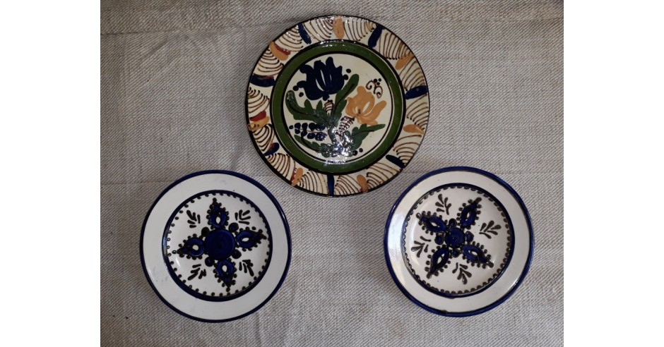 FARFURII DECORATIVE - CERAMICA - LUT - LOT 3 BUCATI | arhiva Okazii.ro