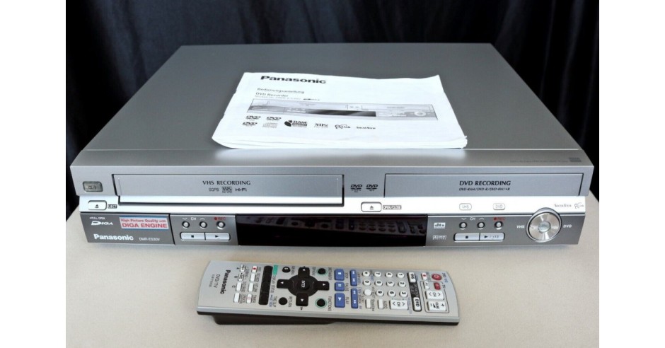 Panasonic RECORDER combo DVD + VHS / SVHS video recorder | arhiva Okazii.ro