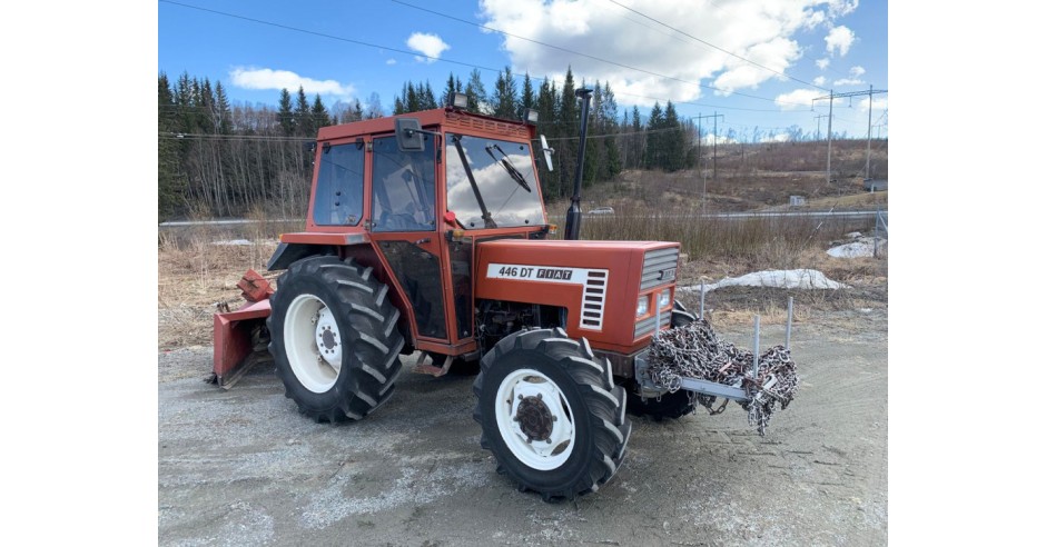 Tractor Fiat 446 DT cu Suflanta de zapada | arhiva Okazii.ro