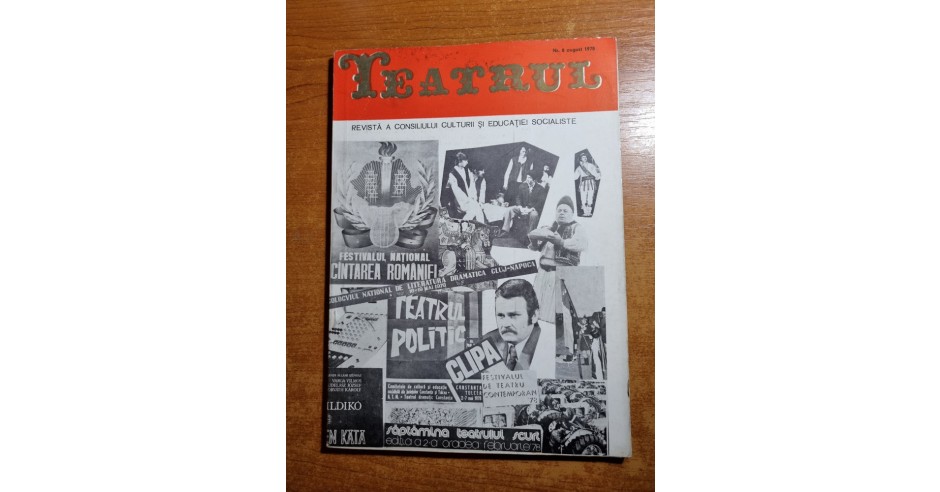 Revista teatrul august 1978-emil hosu | Okazii.ro