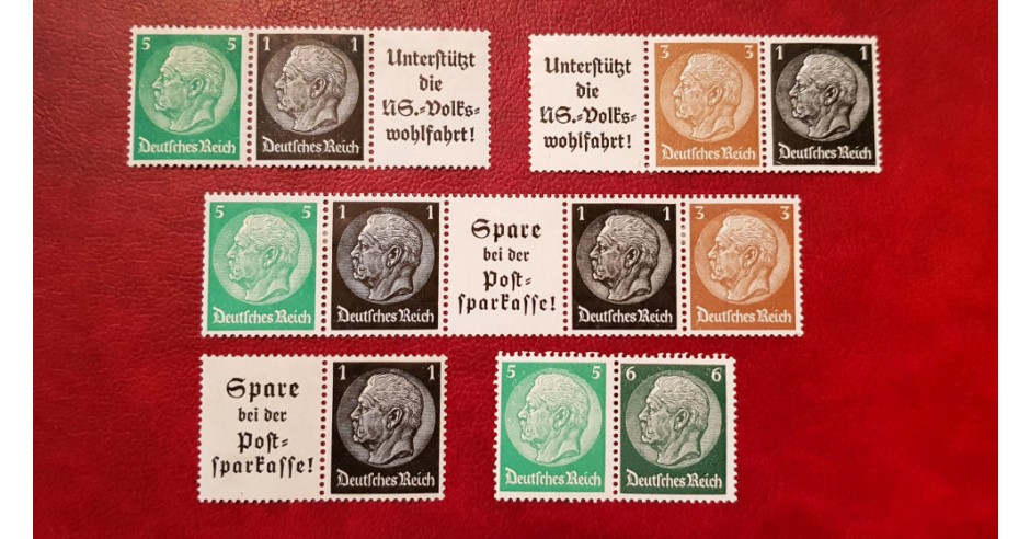 Timbre Germania Reich 1932 Paul von Hindenburg lot viniete MNH | arhiva ...