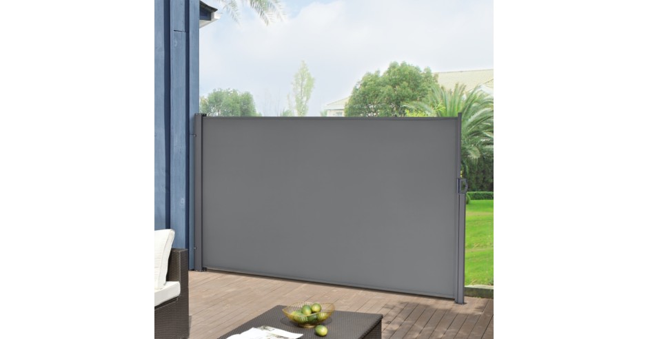 Paravan solar Canada lateral retractabil 180 x 300 cm gri medium [pro ...