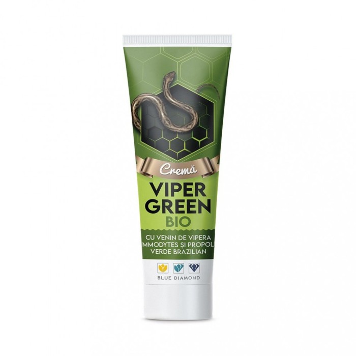 Crema Viper Green, cu venin de vipera si propolis verde brazilian ...