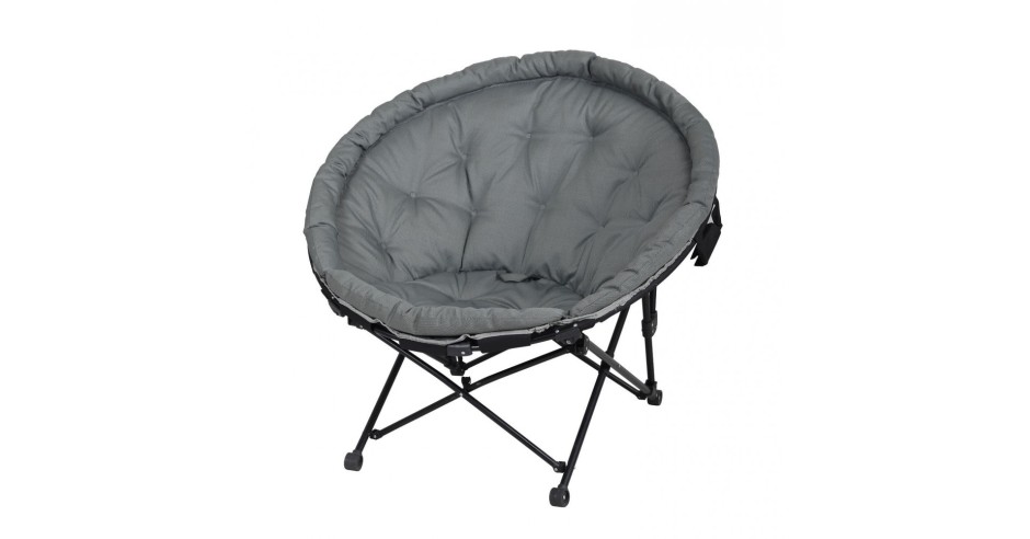 Scaun tip cuib pentru gradina sau camping B&Q Koge, rotund, structura ...