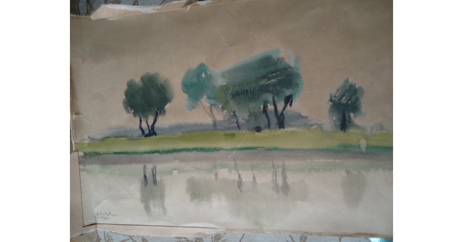 tablou Adrian Podoleanu - peisaj | arhiva Okazii.ro