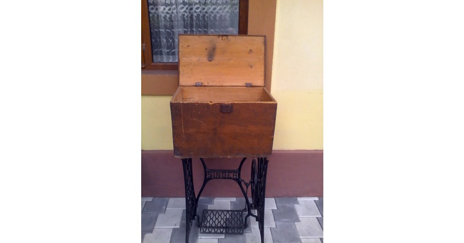 Vechi cufar Taranesc-Lada de zestre scaun cu depozitare | Okazii.ro