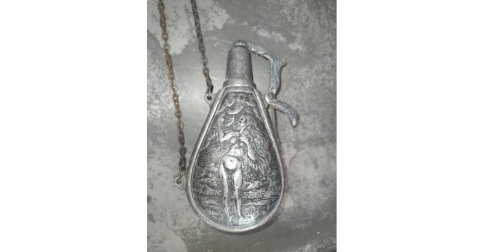 PLOSCA PRAF DE PUSCA - RECIPIENT PANOPLIE OLANDA | arhiva Okazii.ro