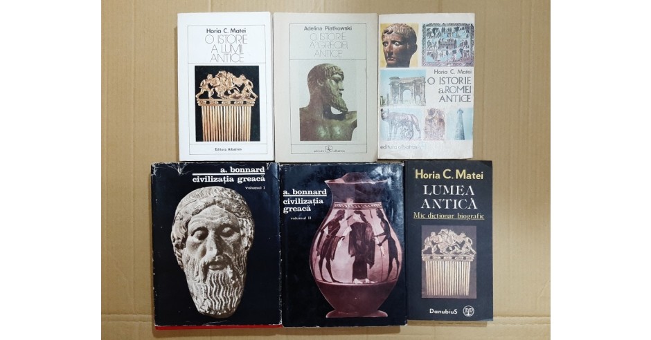 6 vol. Antichitate, Lumea antica, Civilizatia greaca, Istorie a Romei ...
