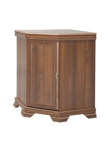 Comoda pe colt pentru living VMN1, Pal Melaminat, cu o usa, o polita ...