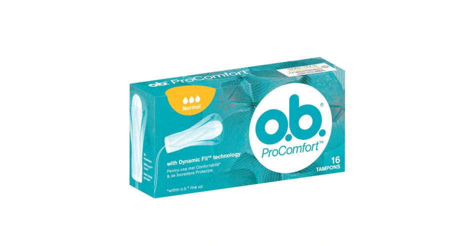 Tampoane O.B. Pro Comfort Normal, 16 Buc/Cutie, Absorbante Interne ...