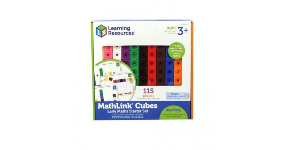 Set MathLink pentru incepatori Learning Resources, 115 piese, 3 - 8 ani | arhiva Okazii.ro