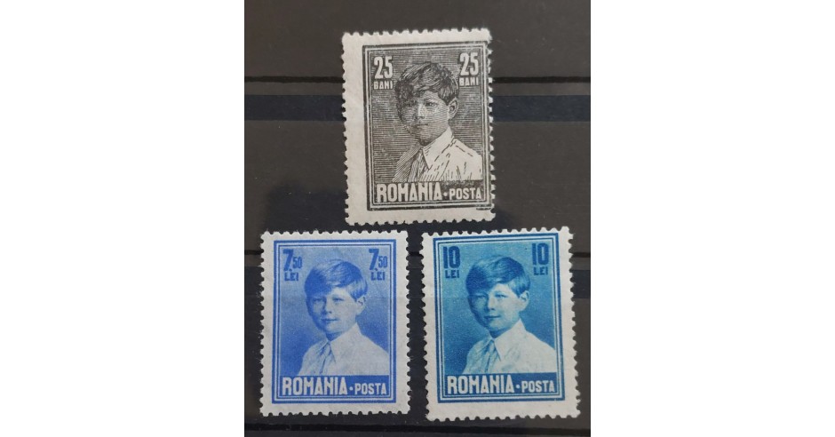 Romania 1928 - Mihai l,format mare,cu filigran | arhiva Okazii.ro