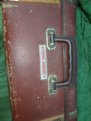 GEAMANTAN/VALIZA VECHE perio.Comunista/Ceausista,Colectie,60/34/18 ...