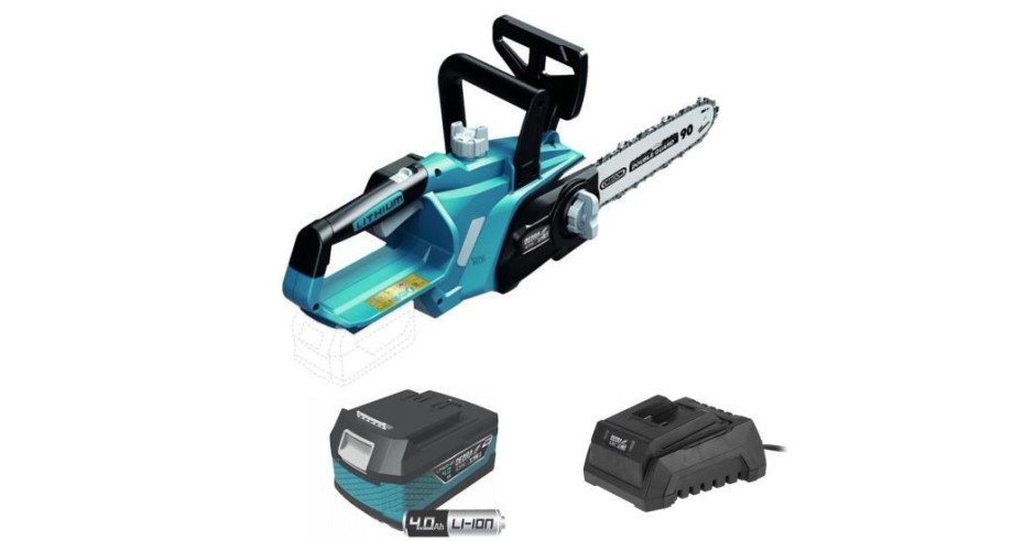 Drujba electrica, cu acumulator 4 Ah, incarcator 18V Li-ion, 3/8x1 ...