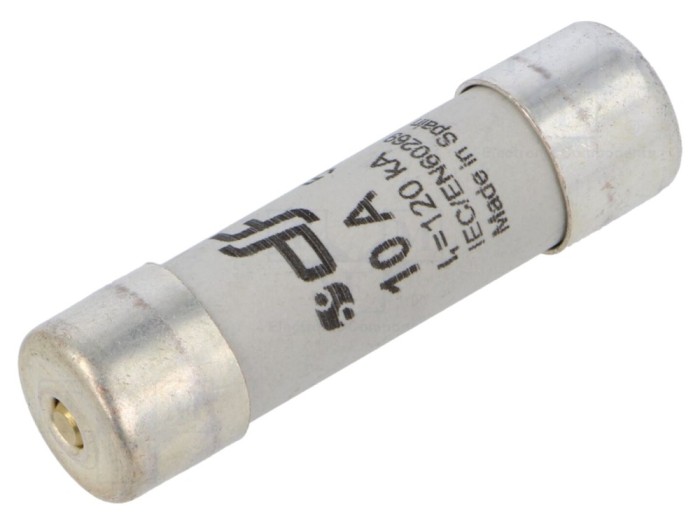 Siguranţă gG 10A 500VAC 440VDC 14x51mm cupru DF ELECTRIC | Okazii.ro
