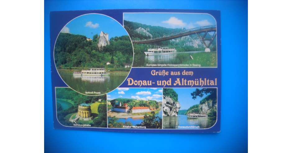 HOPCT 97455 DUNAREA LA ALTMUHLTAL -GERMANIA-STAMPILOGRAFIE-CIRCULATA ...