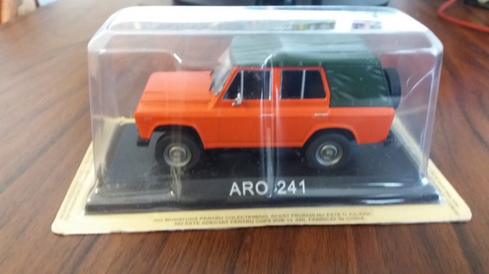 Macheta ARO 241 1976 - DeAgostini Masini de Legenda, scara 1/43, noua ...