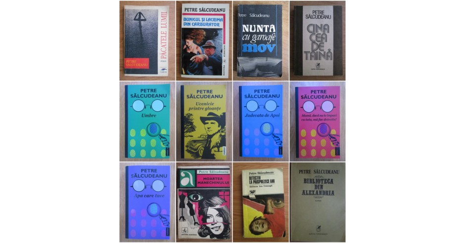 Pachet 12 Carti Petre Salcudeanu - Serie de Autor - Romane Scriitor ...